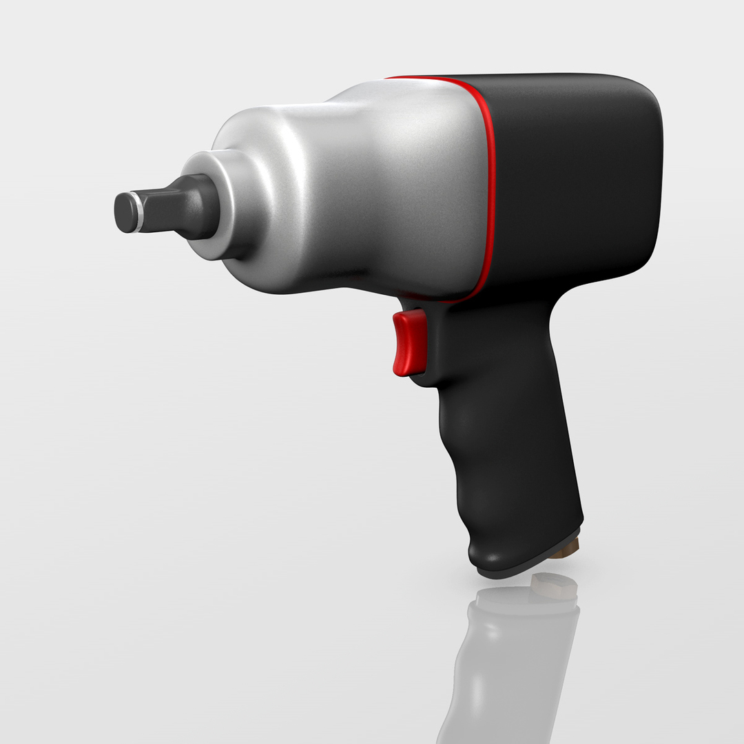 3d Model Impact Wrench