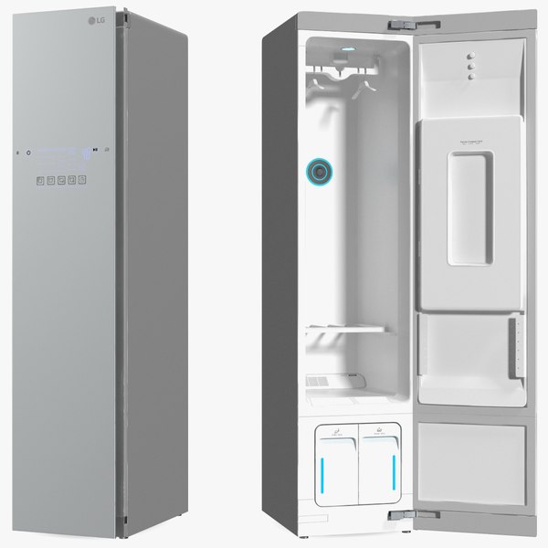 modelo 3d LG Styler Smart Home Steam Sistema de cuidado de ropa ...