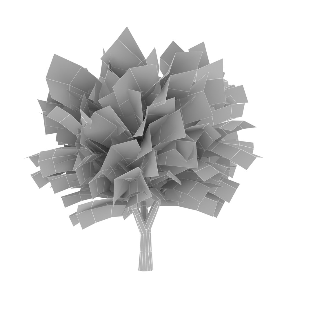 3d Model Walnut Tree