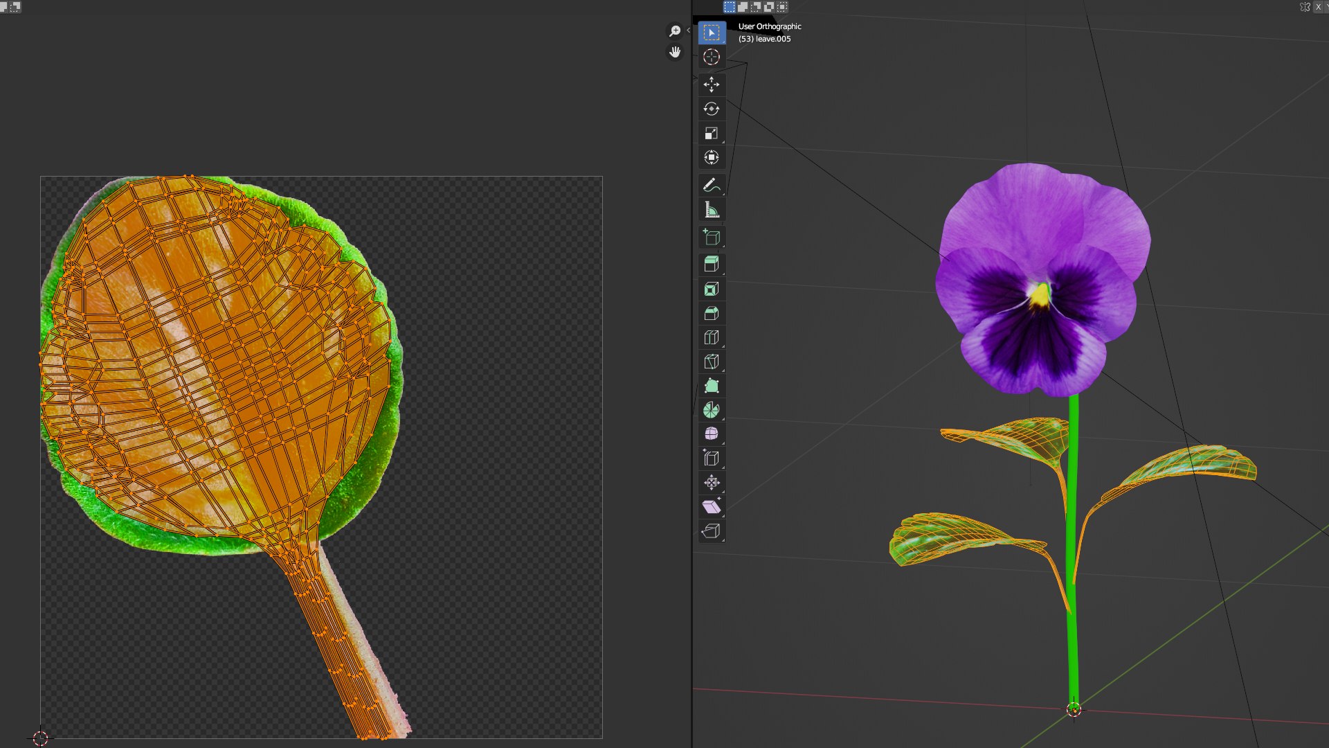 Violet Floer 3D Model - TurboSquid 1941594