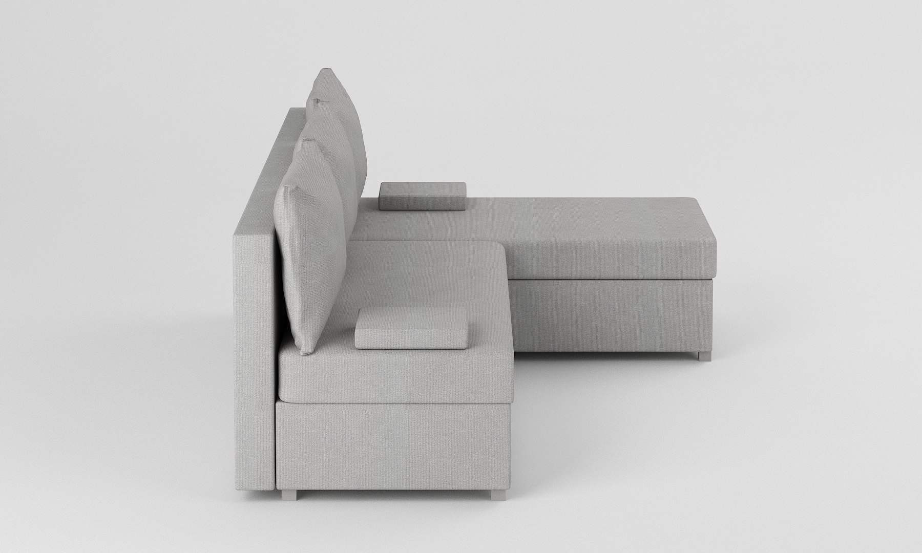 3d Simple Sofa Model