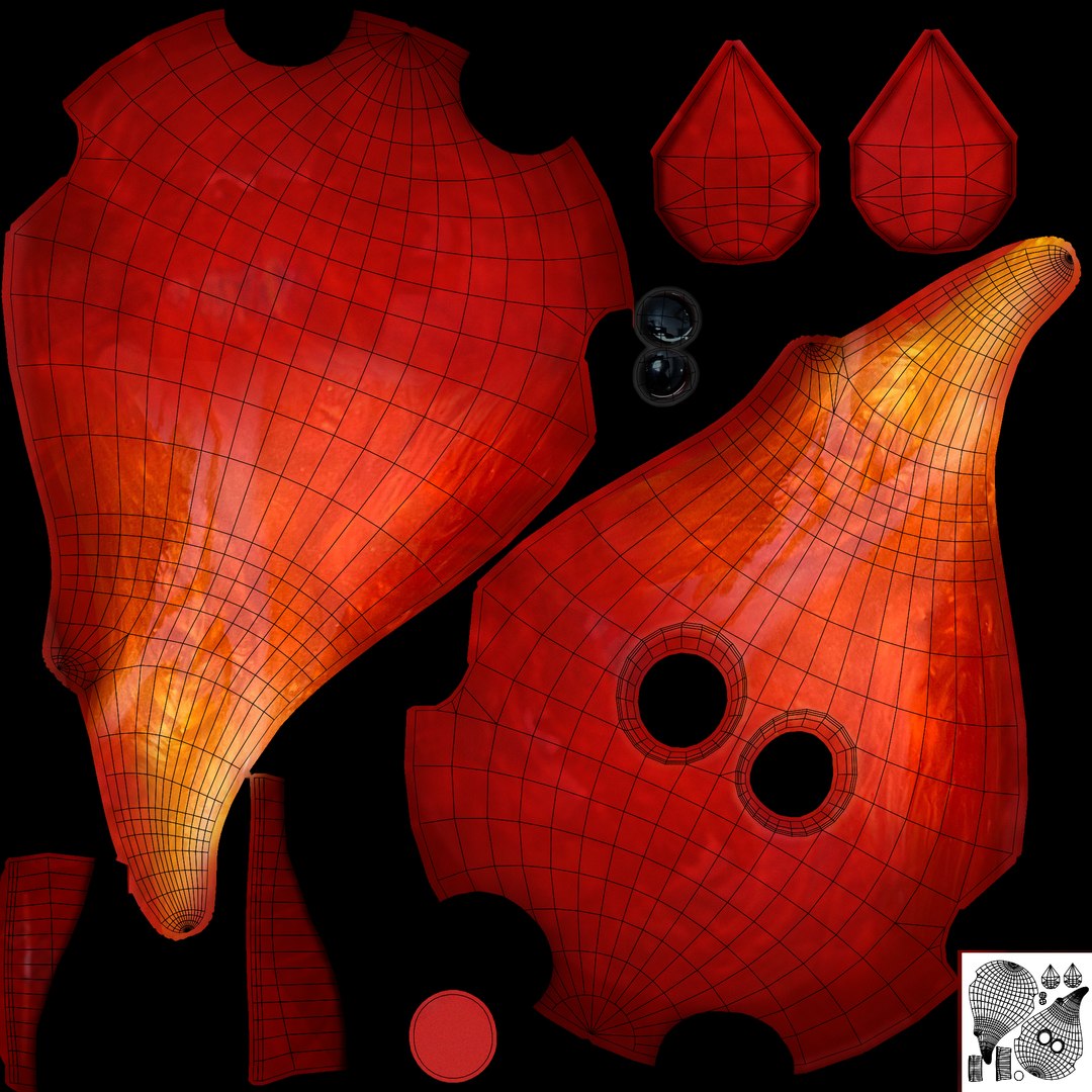 Statue Fire Wispling 3D Model - TurboSquid 2220540