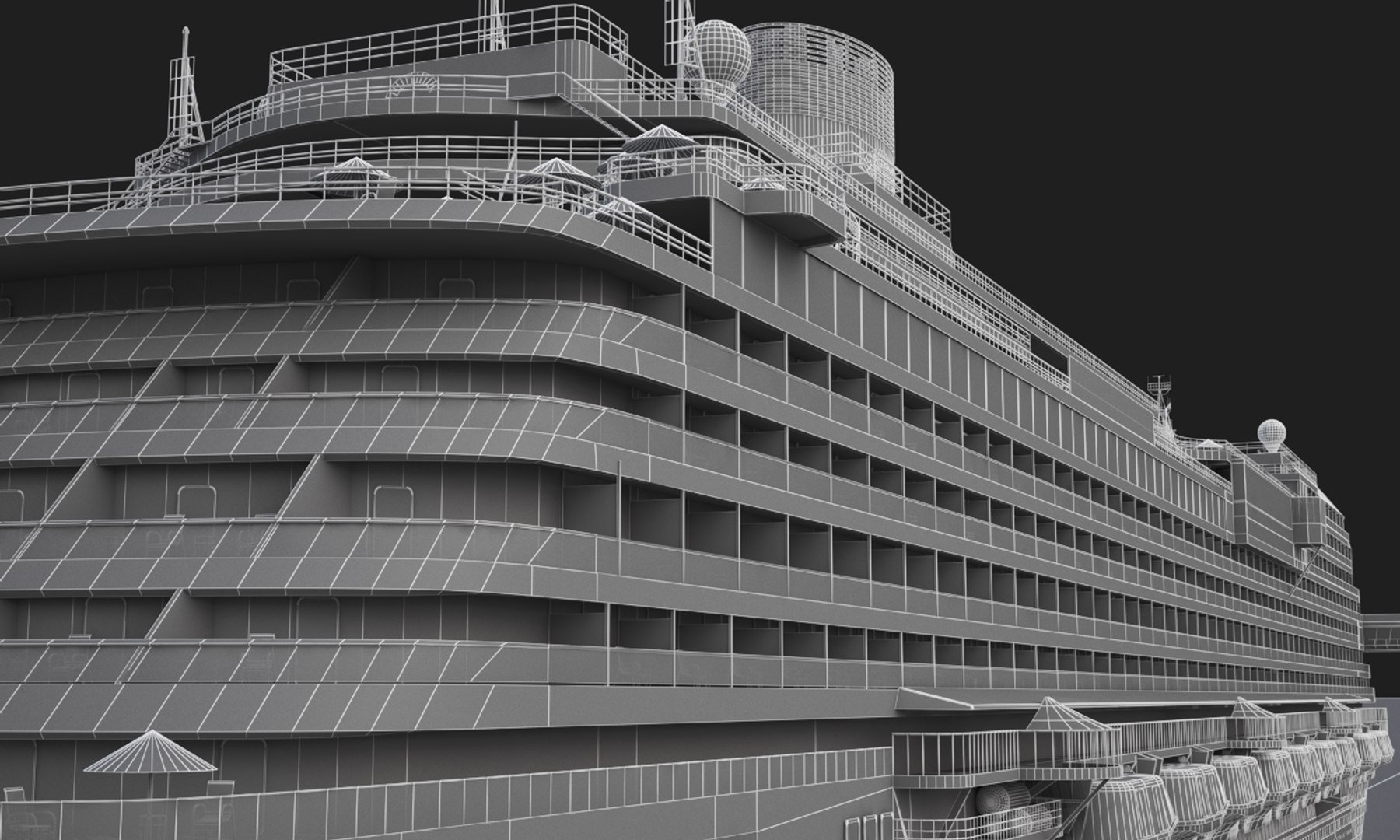 Realistic Cruise Ship Costa 3D Model - TurboSquid 1412289