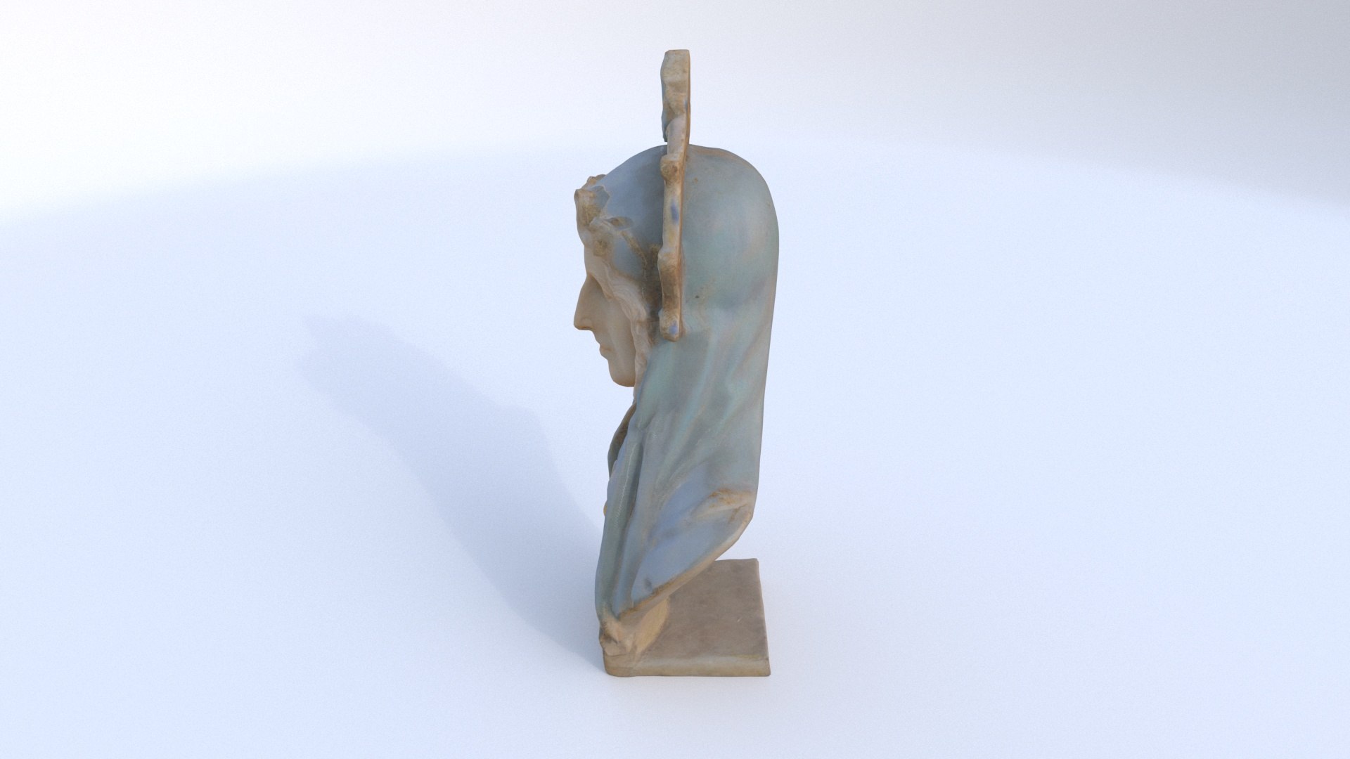 3D Saintly Bust Statue - TurboSquid 2327762