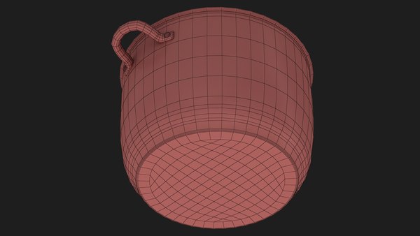 Realistic pot lid set 3D model - TurboSquid 1624959