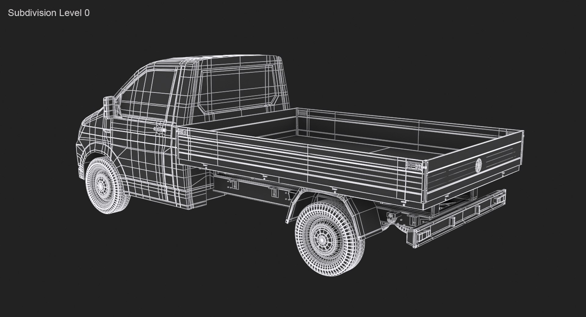 3d Model Transporter 2016 Pickup