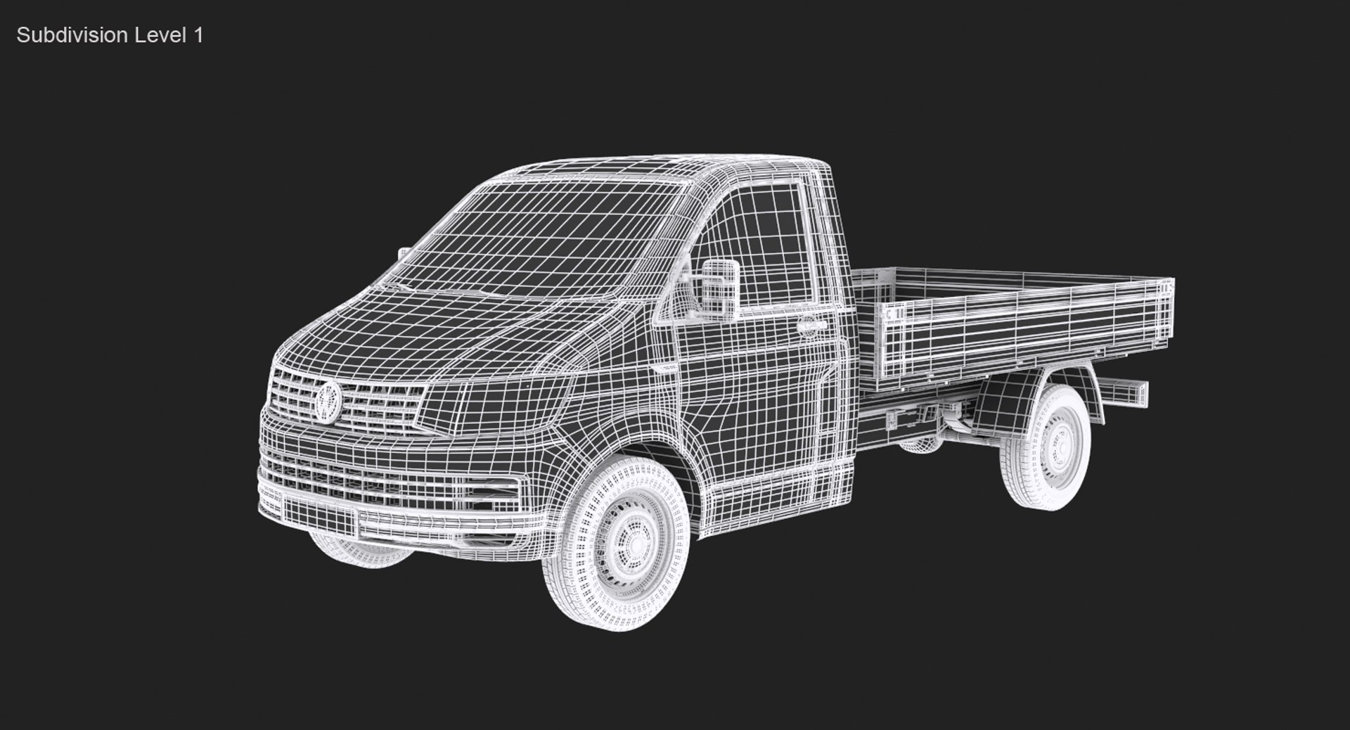 3d Model Transporter 2016 Pickup