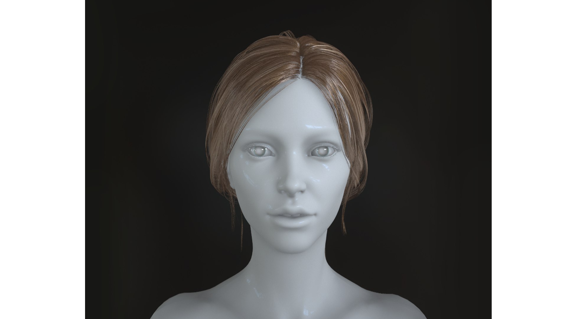 Hair Hairstyle Haircut 3D Model - TurboSquid 1690417