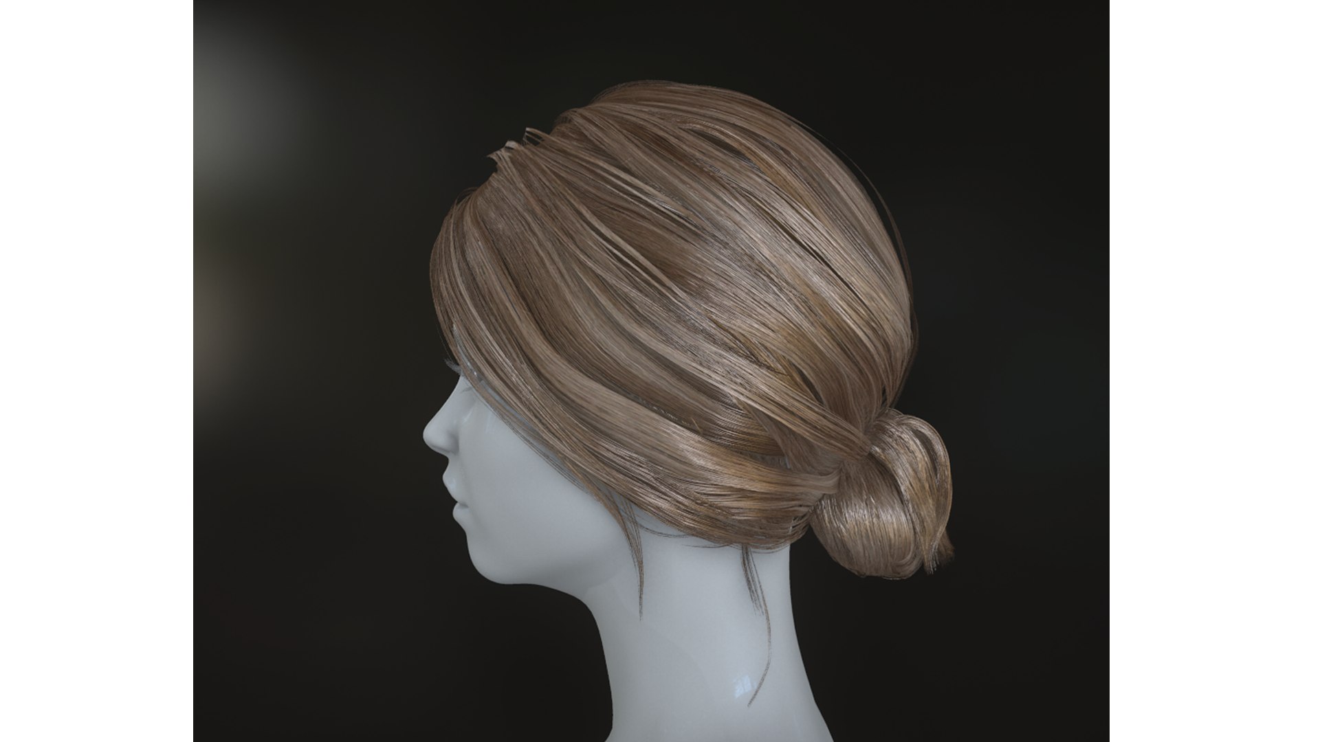 Hair Hairstyle Haircut 3D Model - TurboSquid 1690417