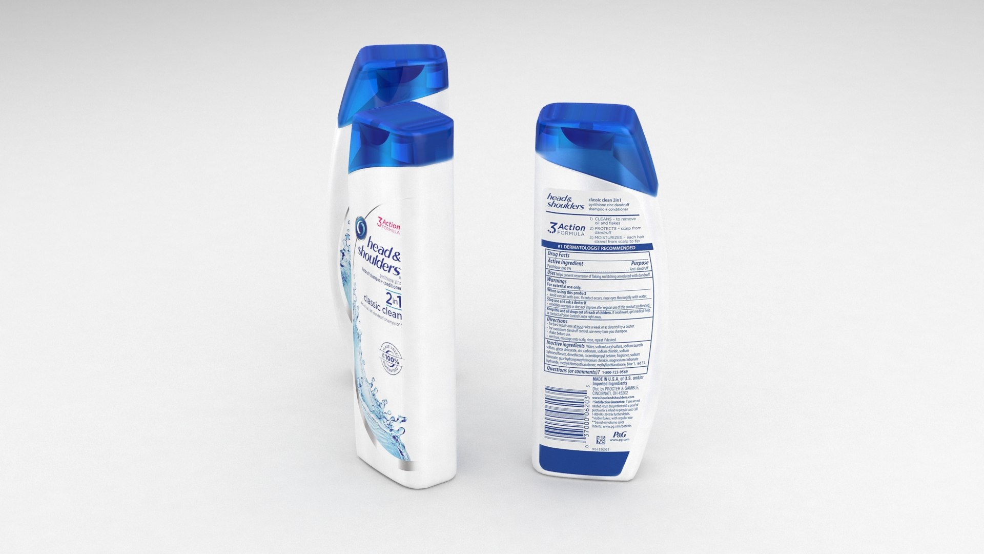 Shampoo 3D Model - TurboSquid 1394144