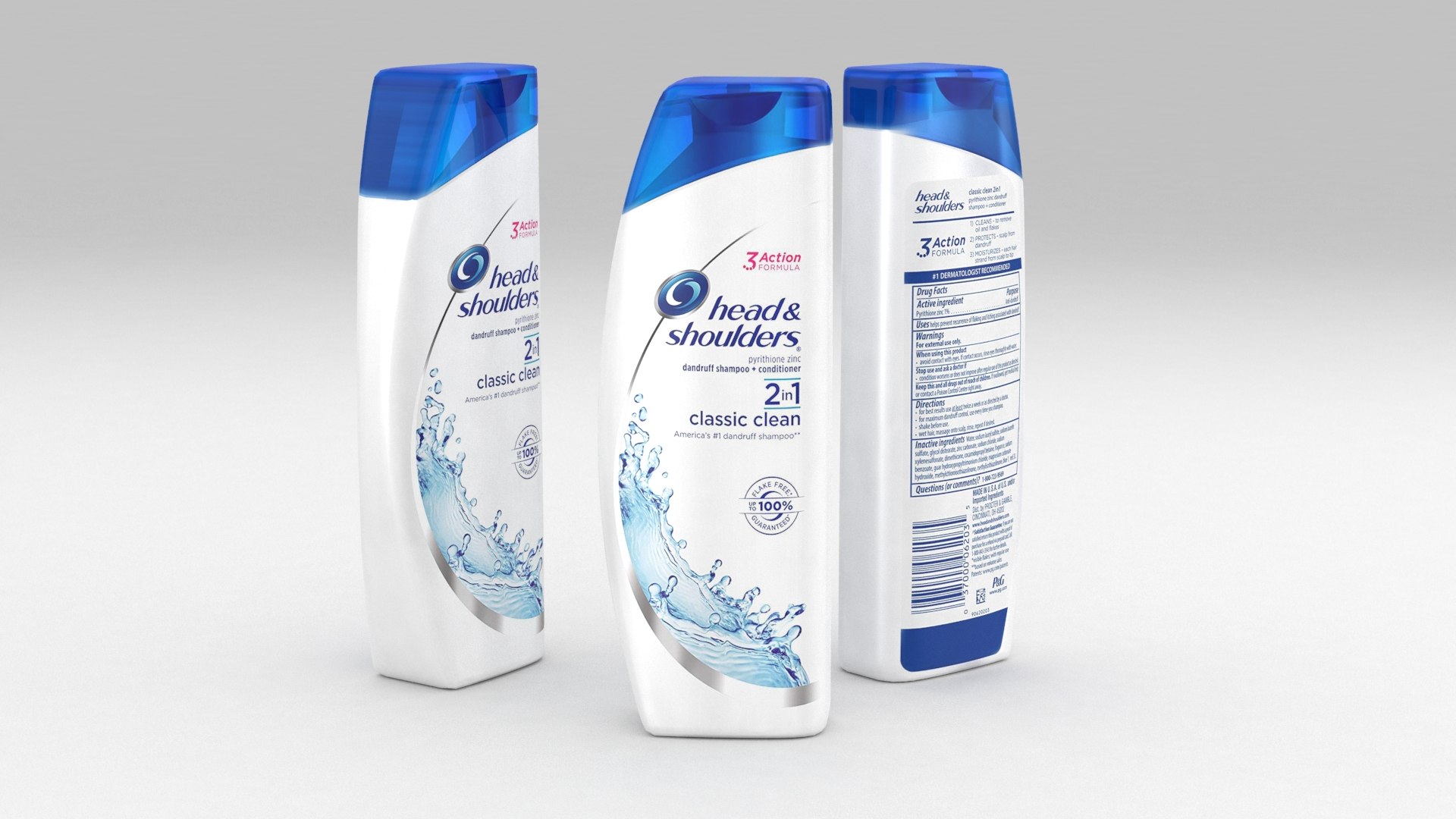 Shampoo 3D Model - TurboSquid 1394144