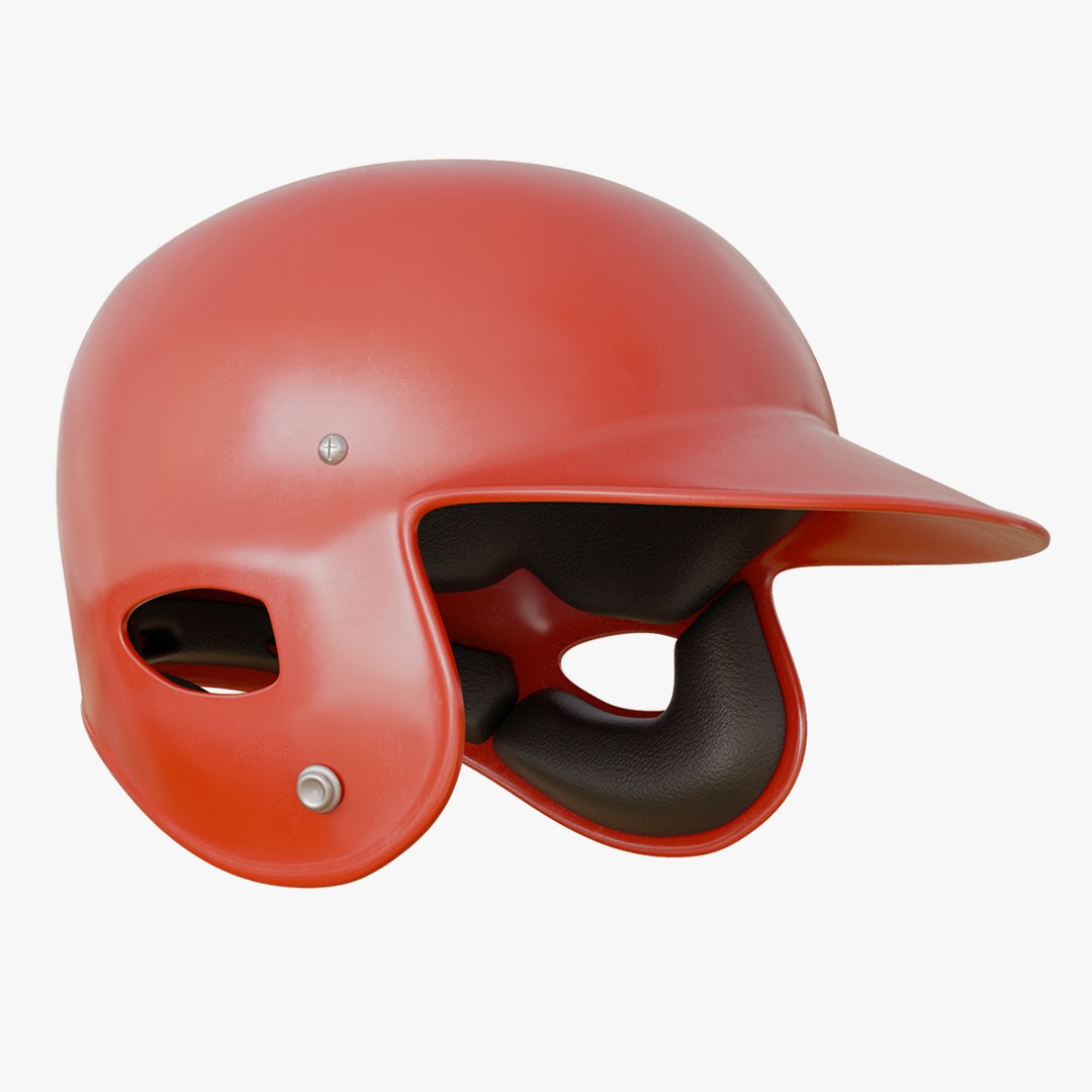 3D Model Batting Baseball Helmet - TurboSquid 2266479