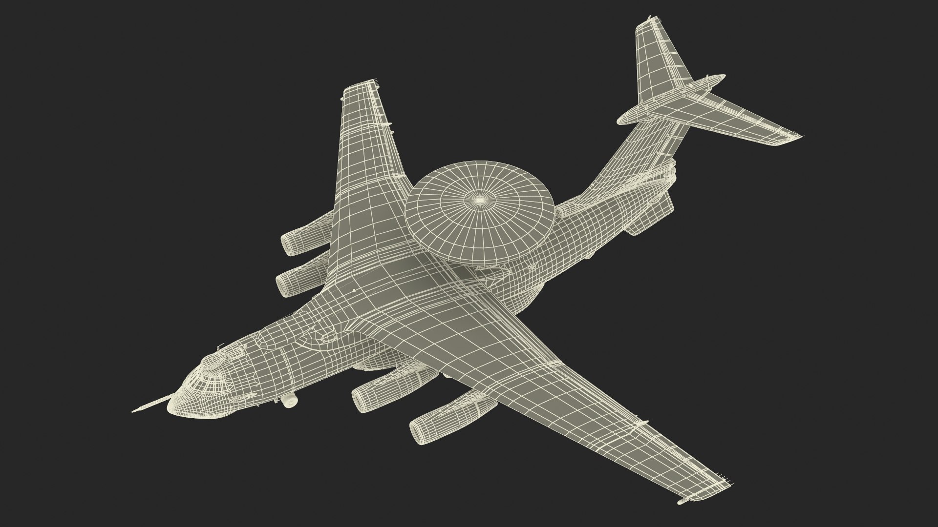 3D Airborne Radar Patrol Plane Rigged Model - TurboSquid 2369692