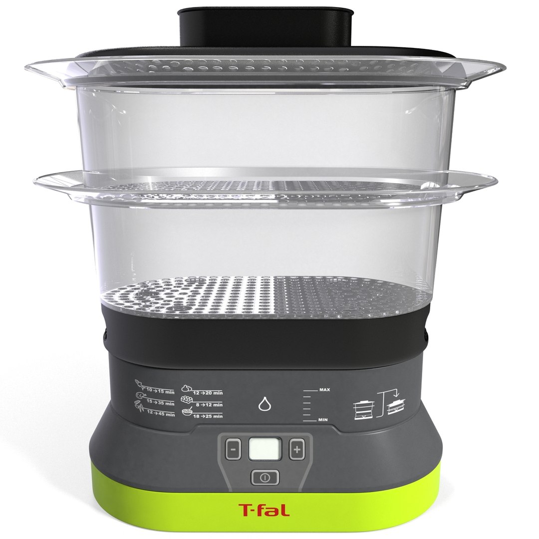 3d 4 quart food steamer model