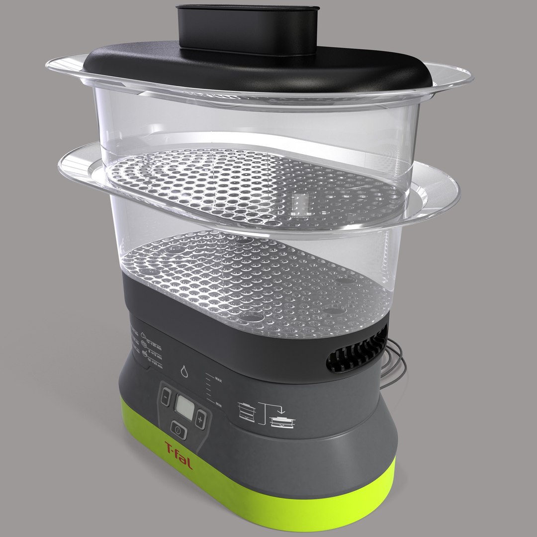 3d 4 quart food steamer model