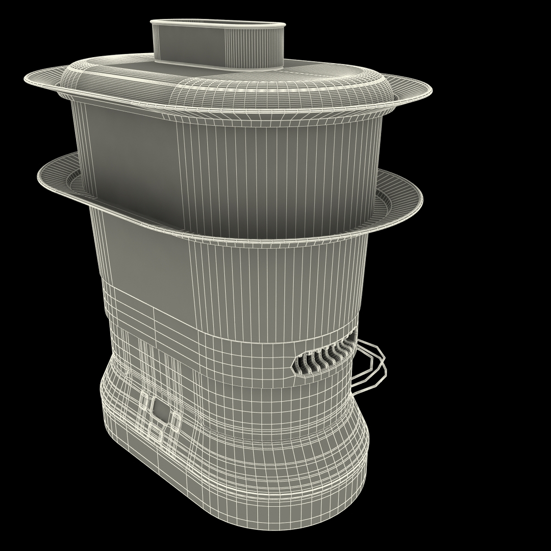 3d 4 quart food steamer model