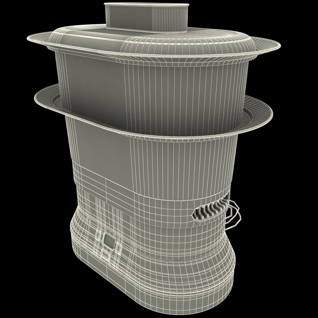 3d 4 quart food steamer model