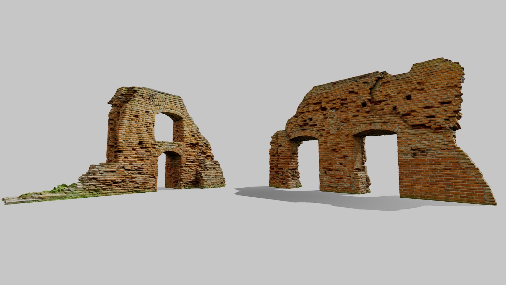 3D Ruins Of The Palace 01 - TurboSquid 2240766