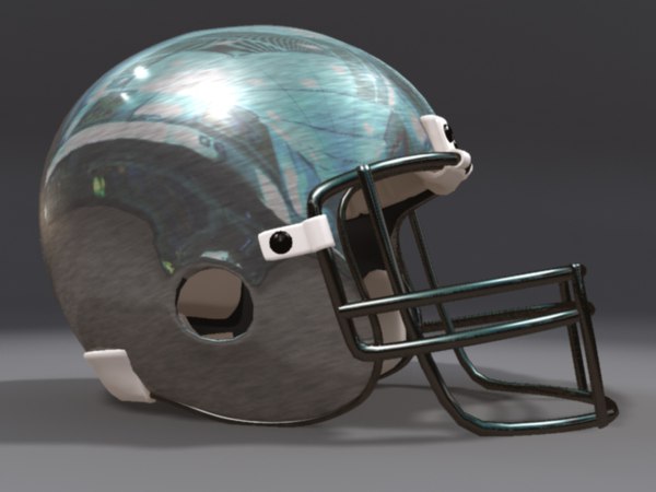 3d football helmet model