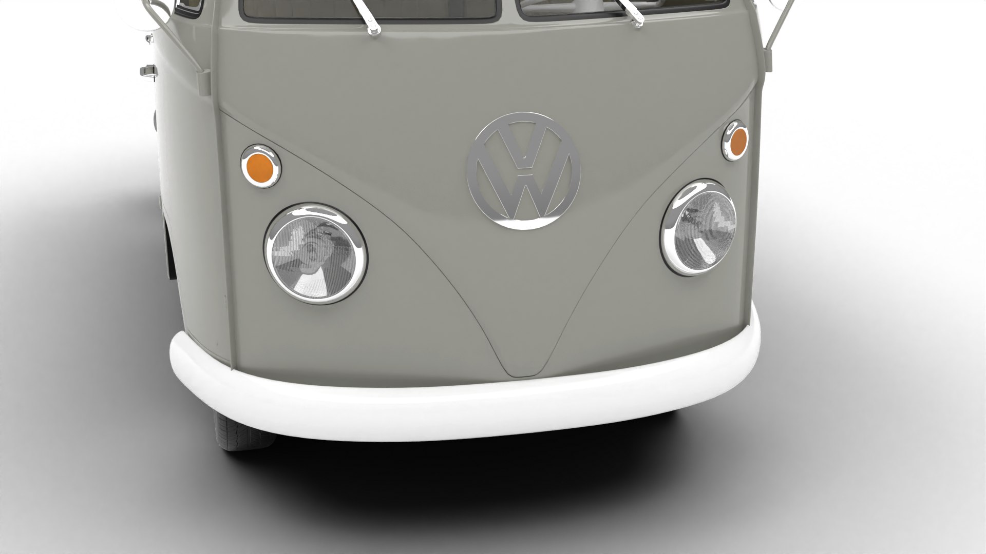 3D Volkswagen T1 Panel Van 1950 3d Model - TurboSquid 2388751