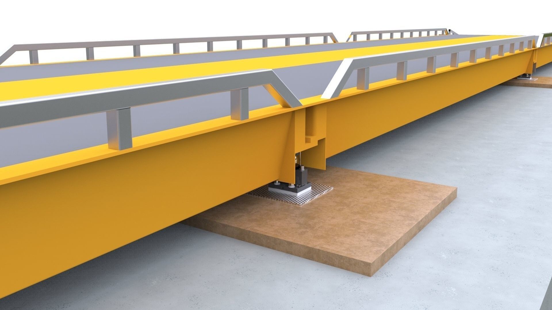 Truck Scales Railroad Track 3D - TurboSquid 1518613