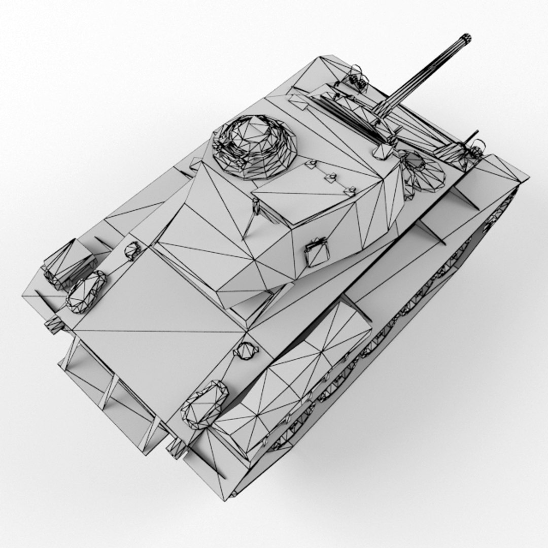 M24 Chaffee 3d Model