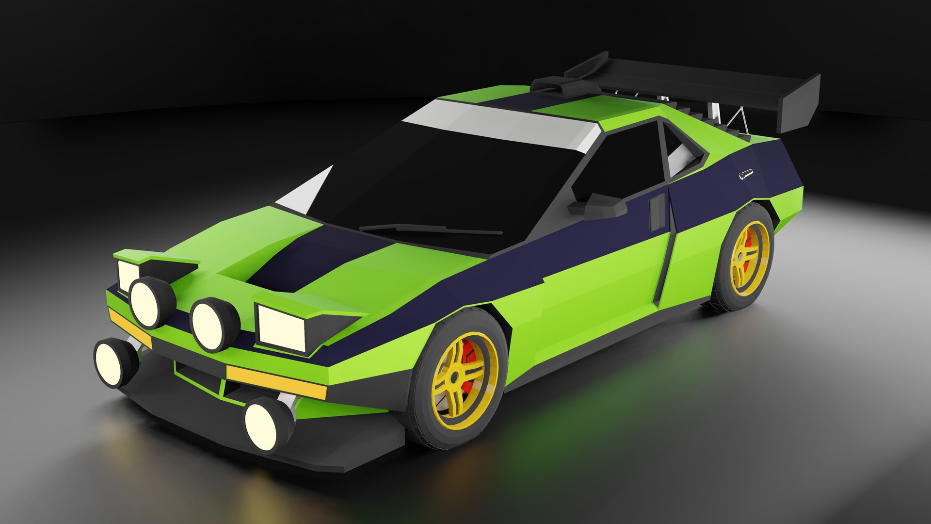 Rally Car 3D Model - TurboSquid 2210685
