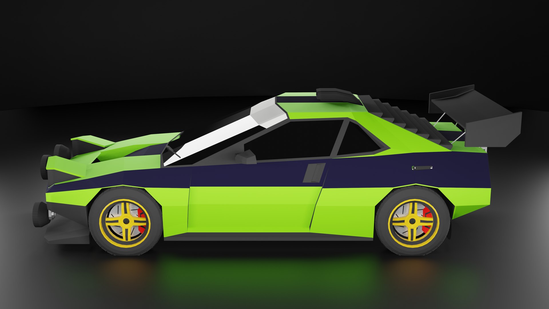 Rally Car 3D Model - TurboSquid 2210685