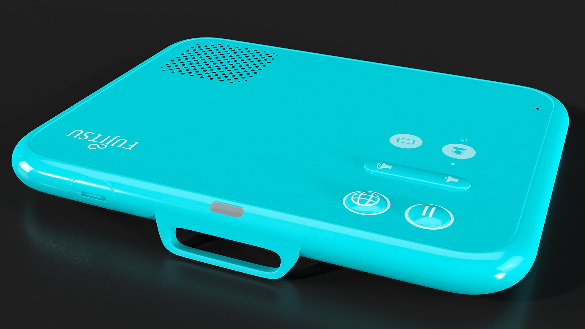 Fujitsu wearable speech translator 3D model - TurboSquid 1597368