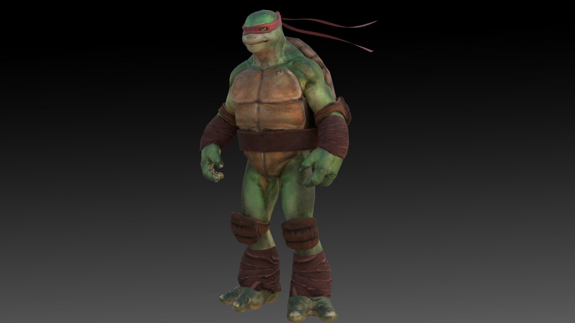 Teenage Mutant Ninja Turtles 3D Model Collection Rigged 3D Model ...