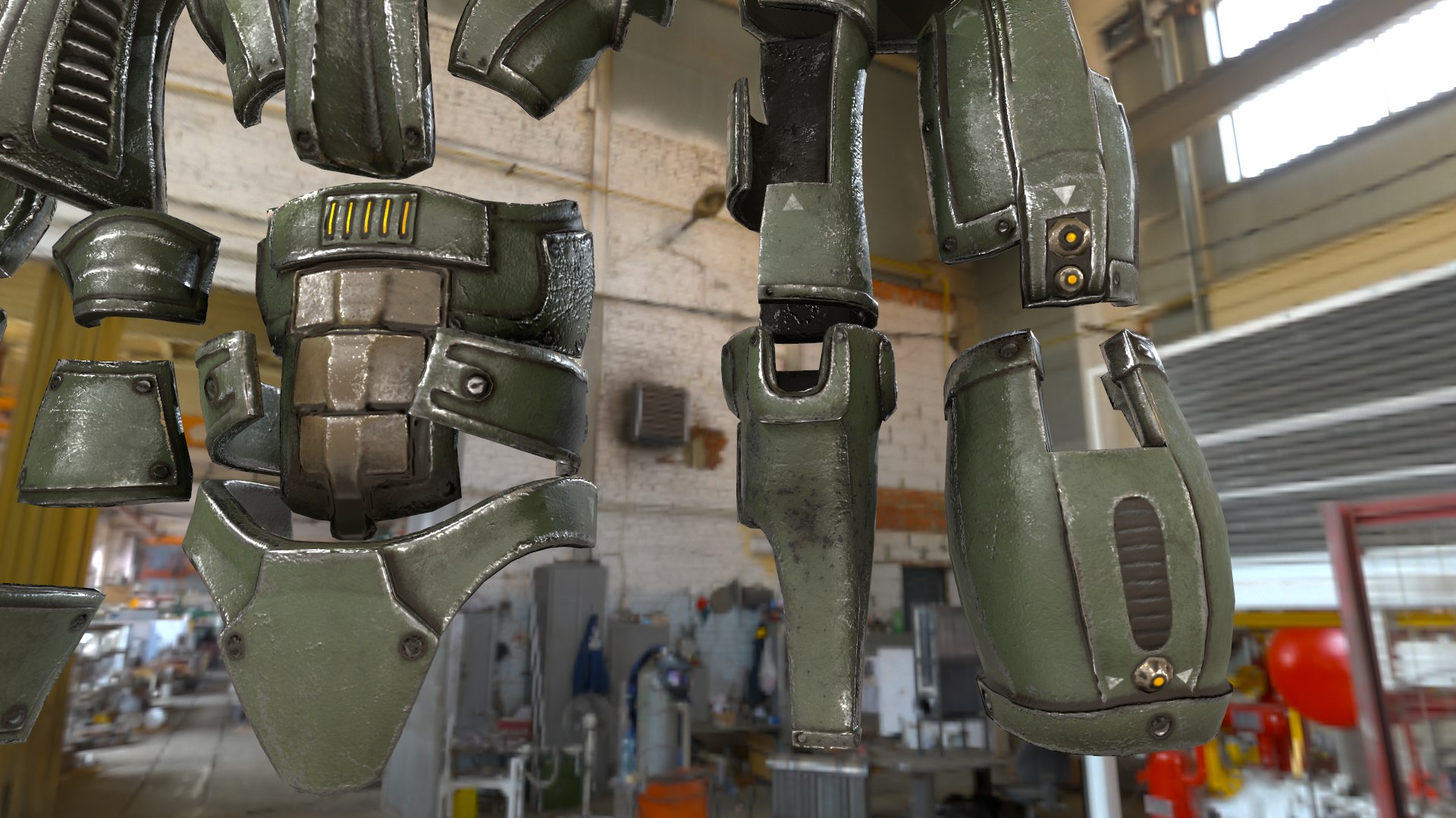 Mech Kitbash Parts - 3D Model - TurboSquid 1641697