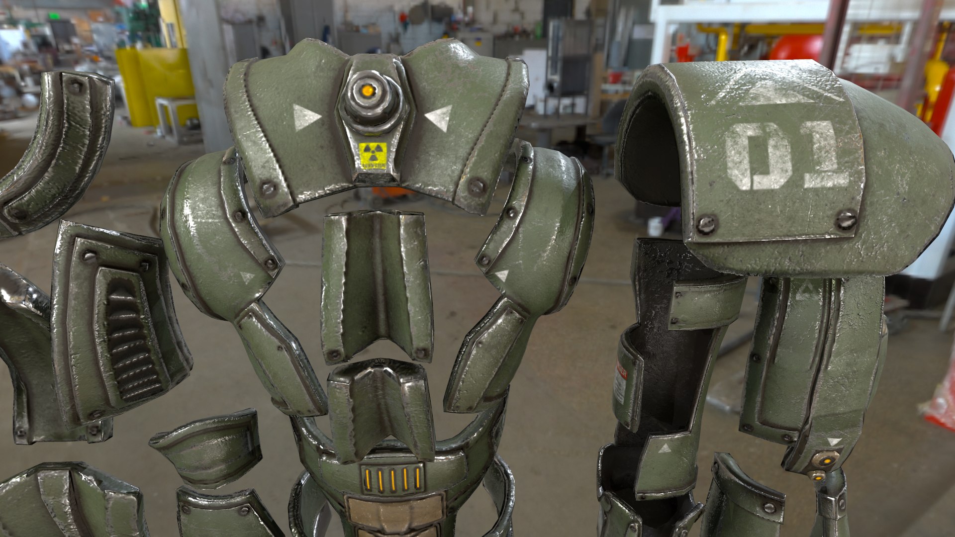 Mech Kitbash Parts - 3D Model - TurboSquid 1641697