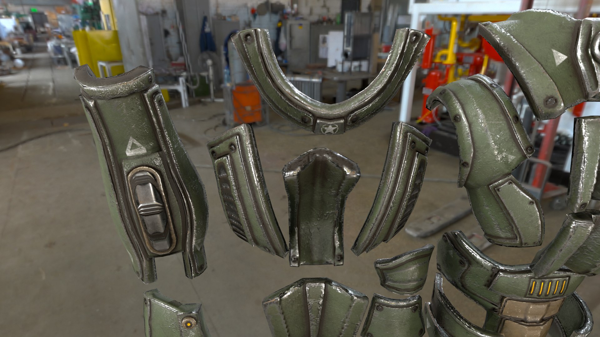 Mech Kitbash Parts - 3D Model - TurboSquid 1641697