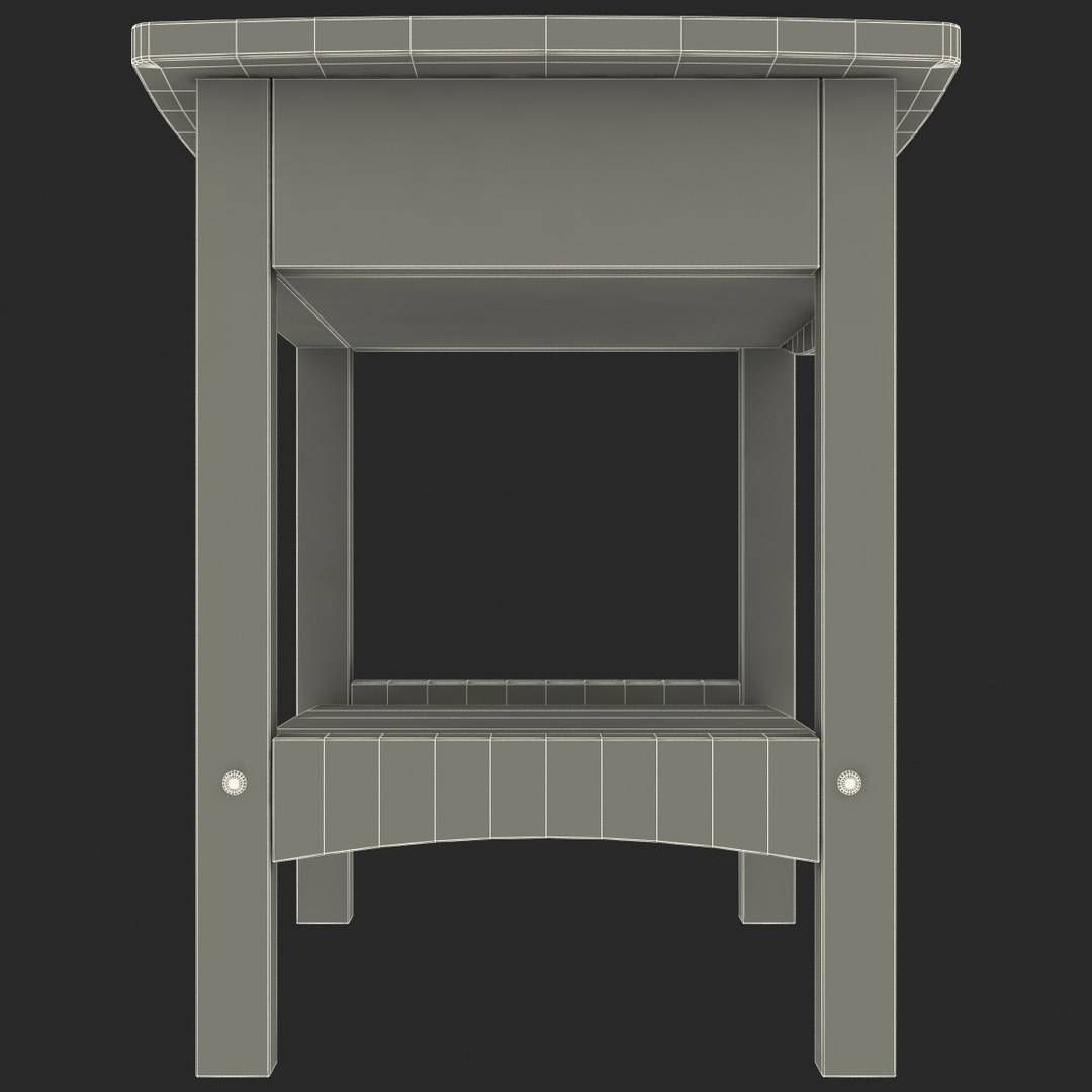 3d Night Stand Table Winsome