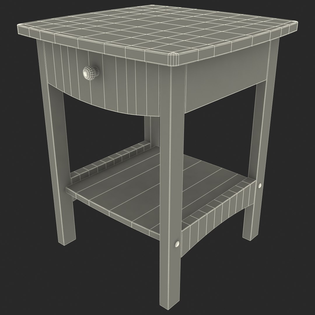 3d Night Stand Table Winsome