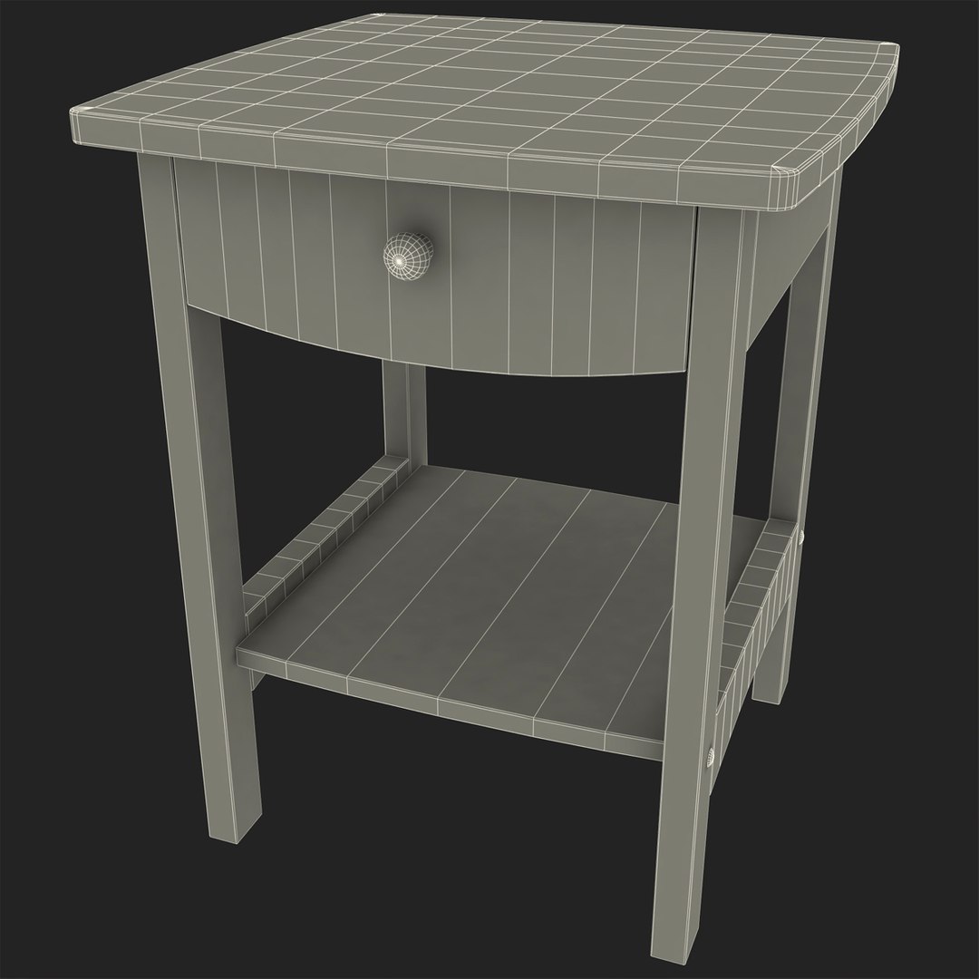 3d Night Stand Table Winsome