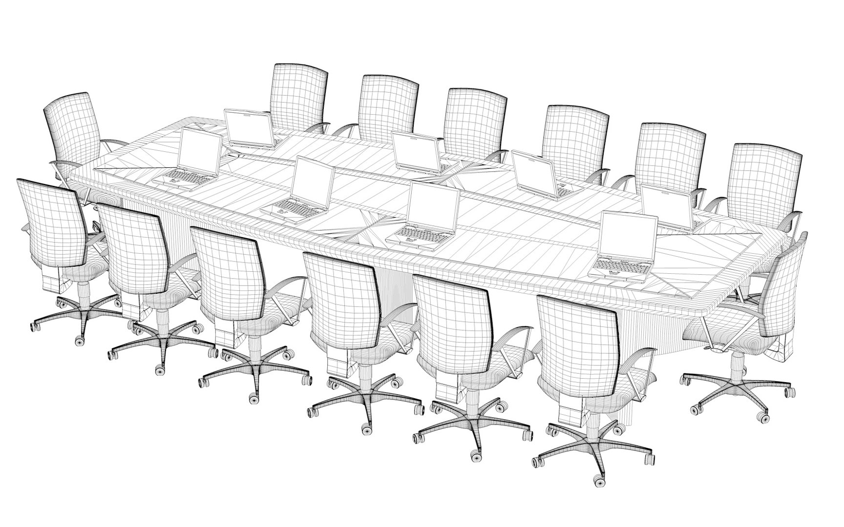 3d meeting table king