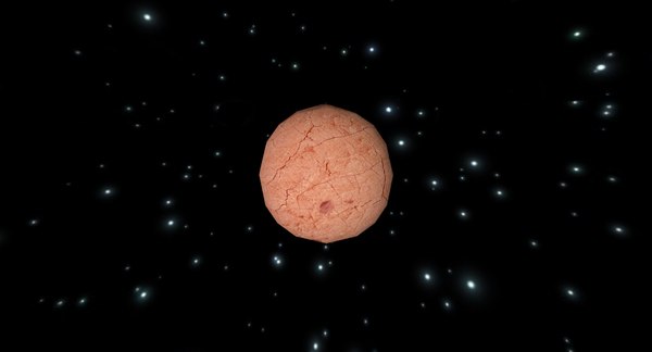 planets solar animation 3d model