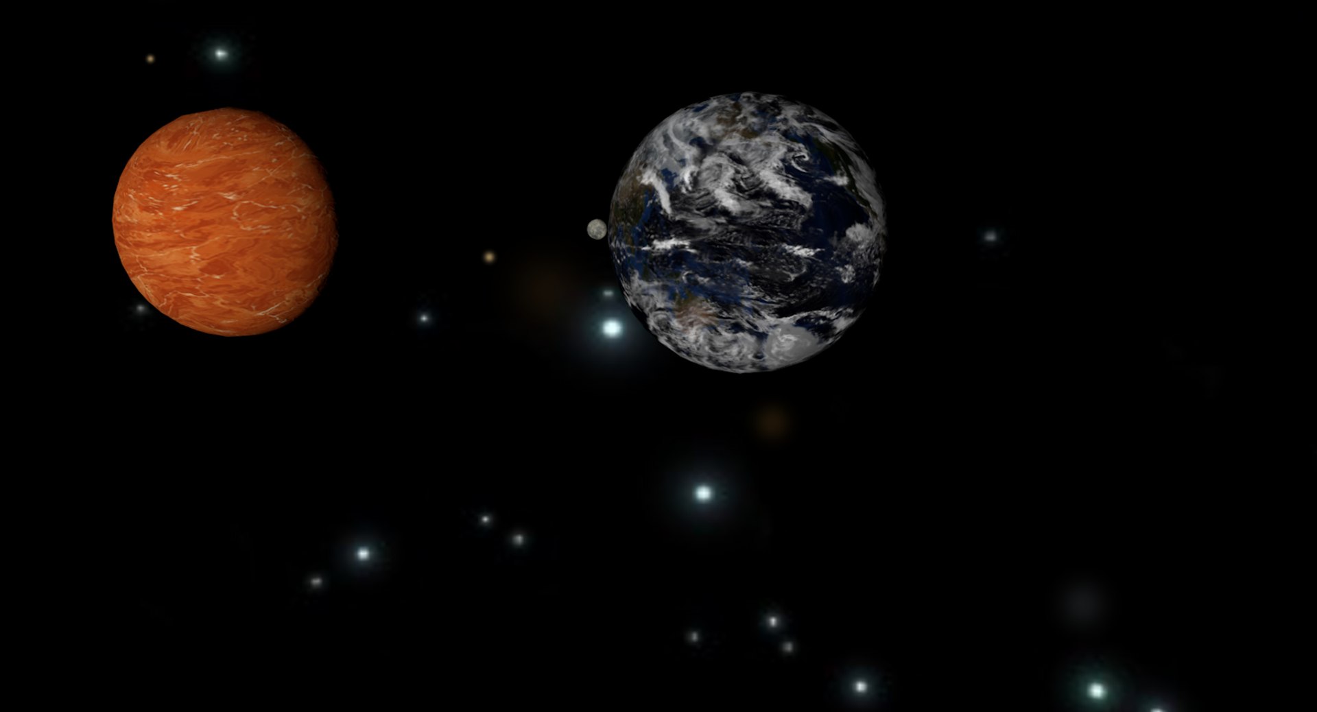 Planets Solar Animation 3d Model