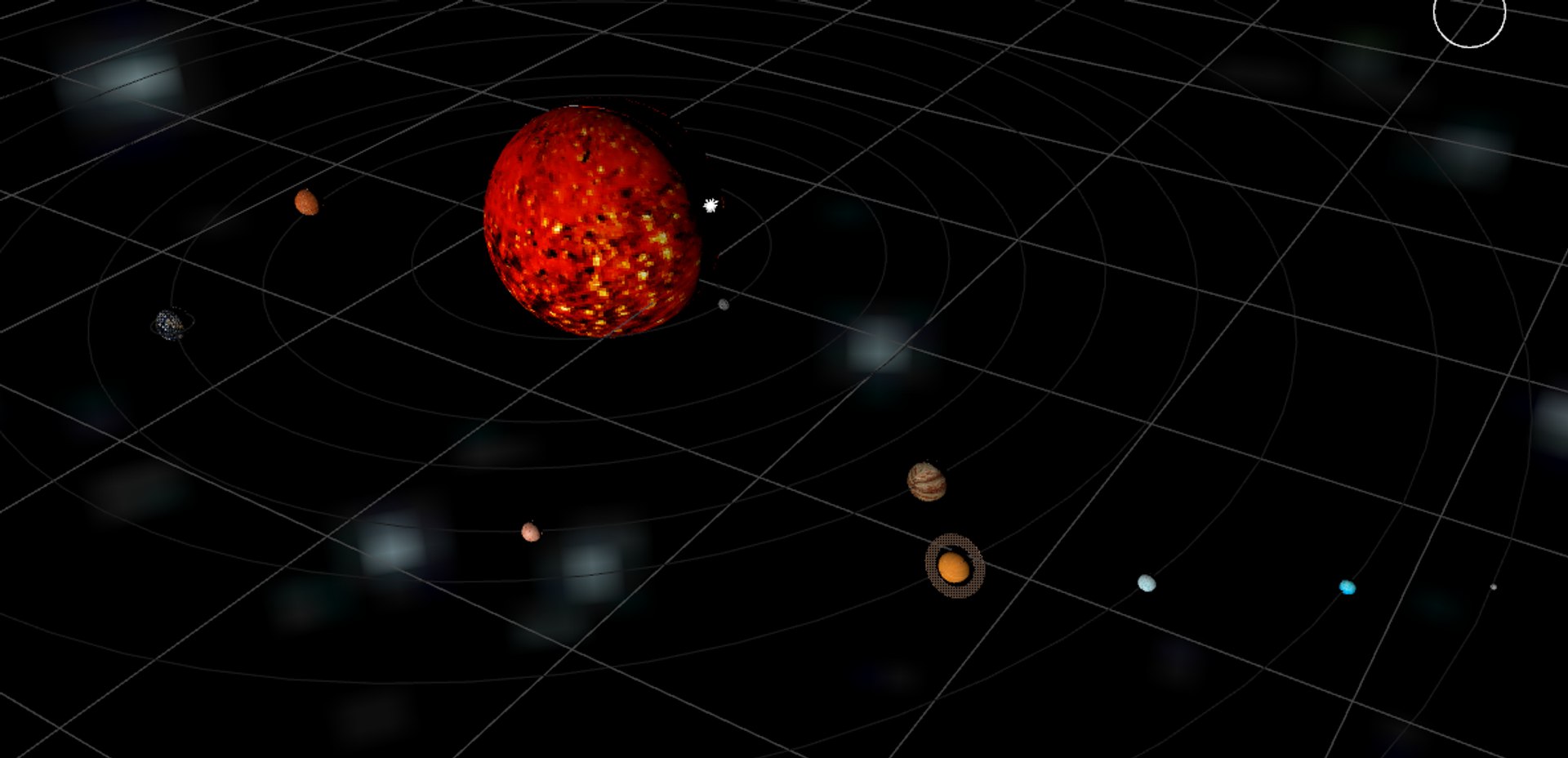 Planets Solar Animation 3d Model