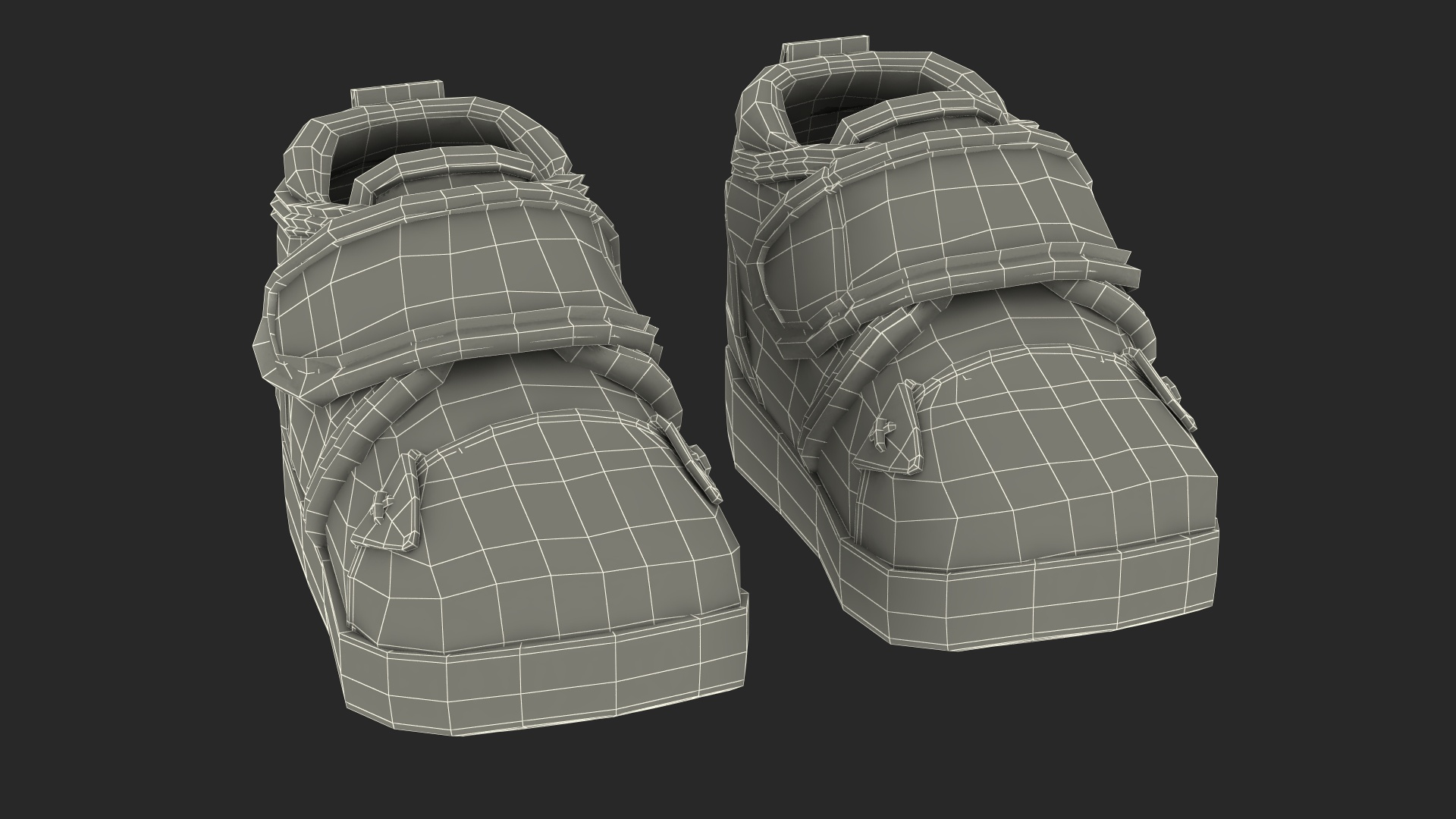 3D Model Puppy Toddler Shoes - TurboSquid 2042694