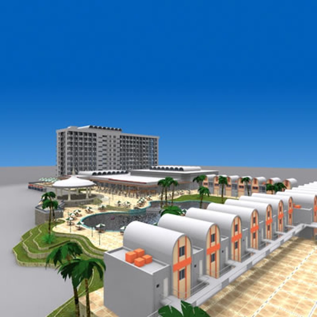 hotel 06 3d max