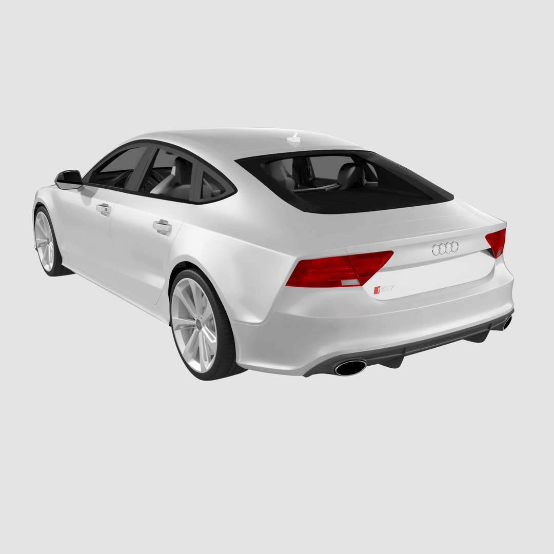 Audi Rs7 Sportback 2014 3d Max