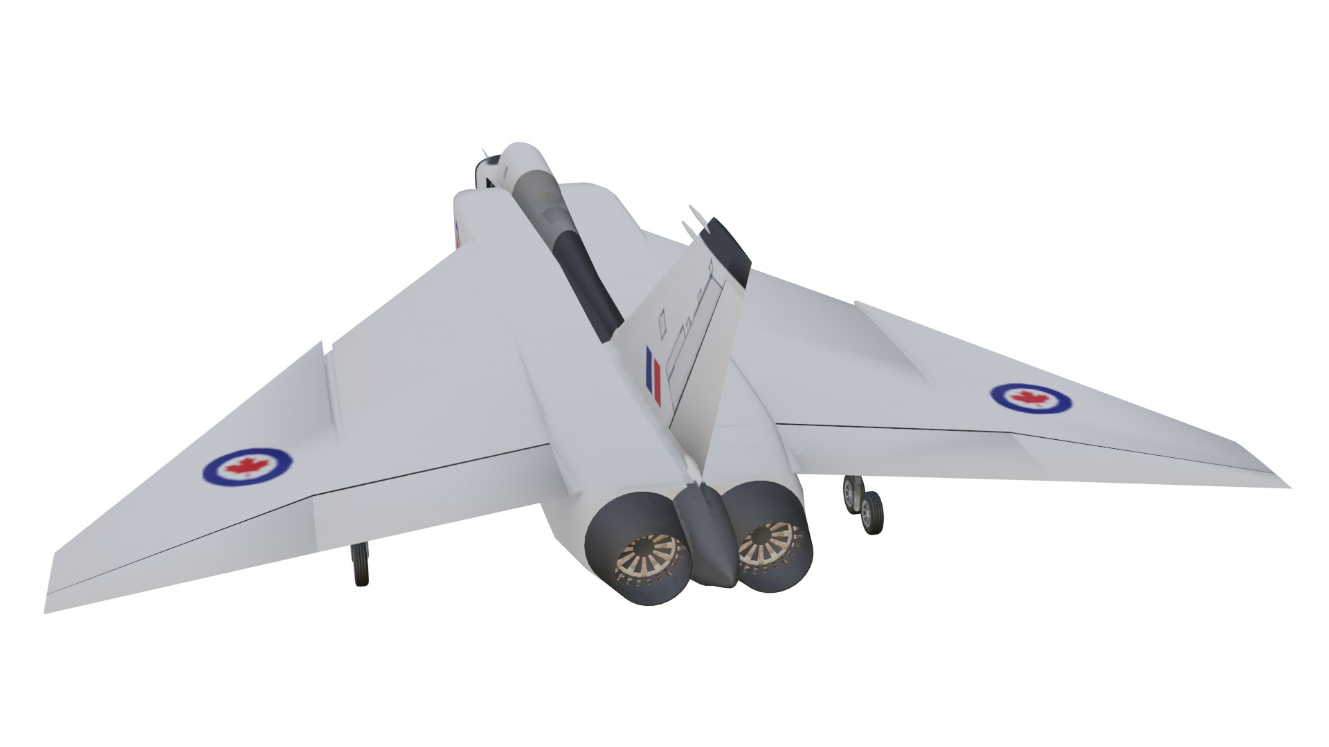 Avro CF-105 Arrow Model - TurboSquid 2341897