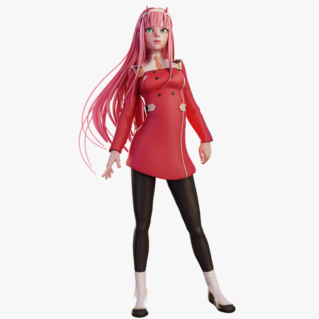 Two Zero Character Model - TurboSquid 2215945