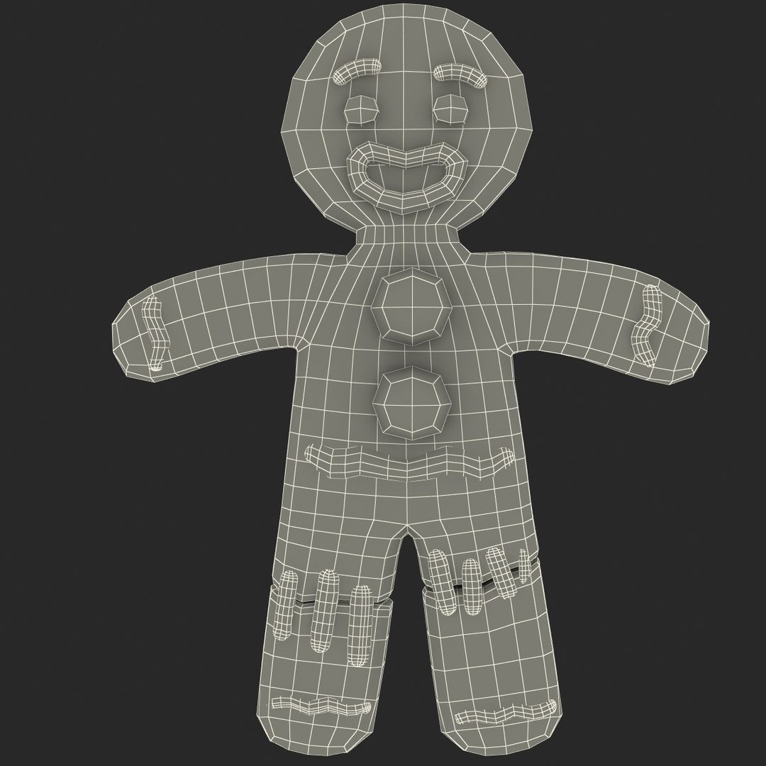 maya gingerbread man static