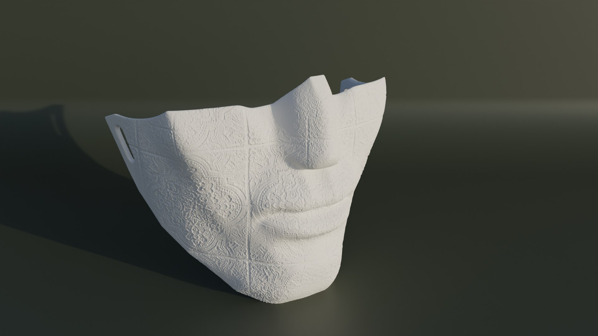 Embroidered Prom Mask - Party Mask Print 3D Model - TurboSquid 2063151