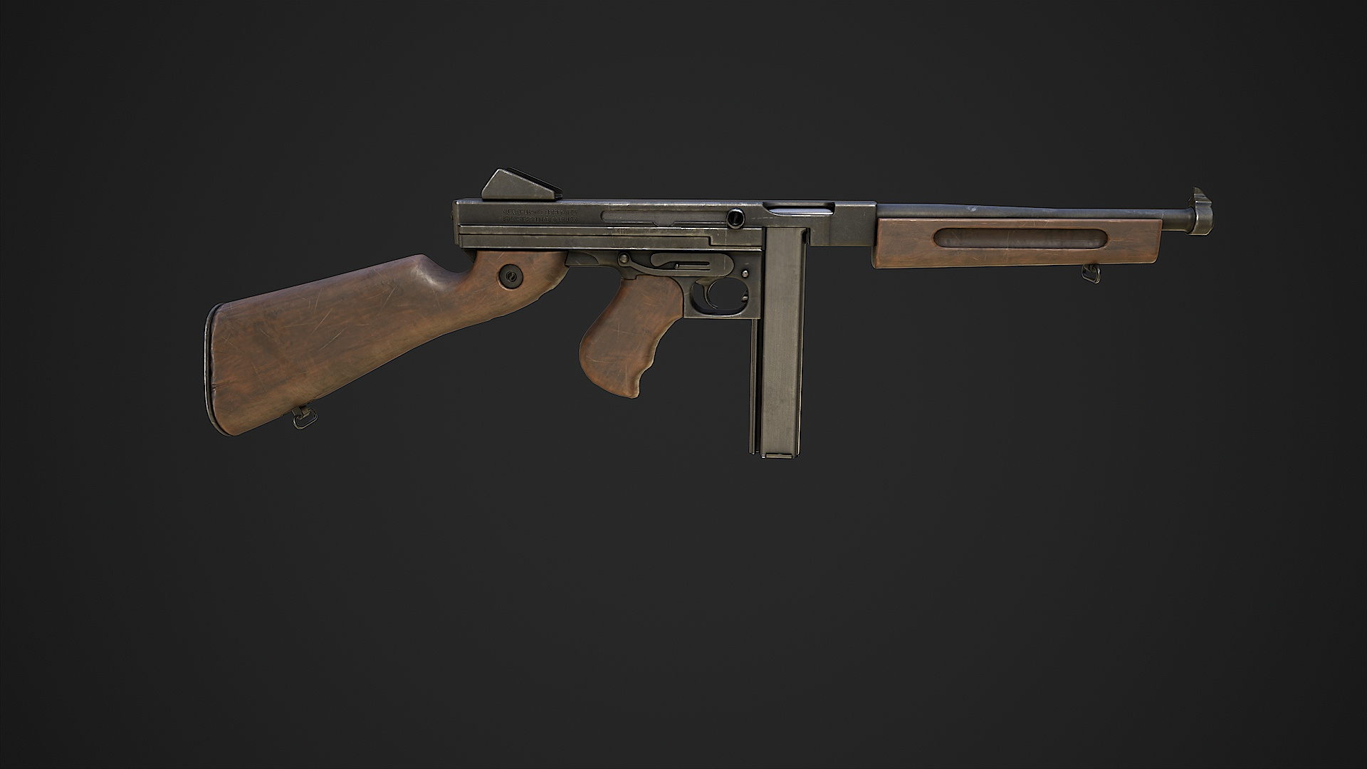 3D M1A1 Thompson - TurboSquid 2147890