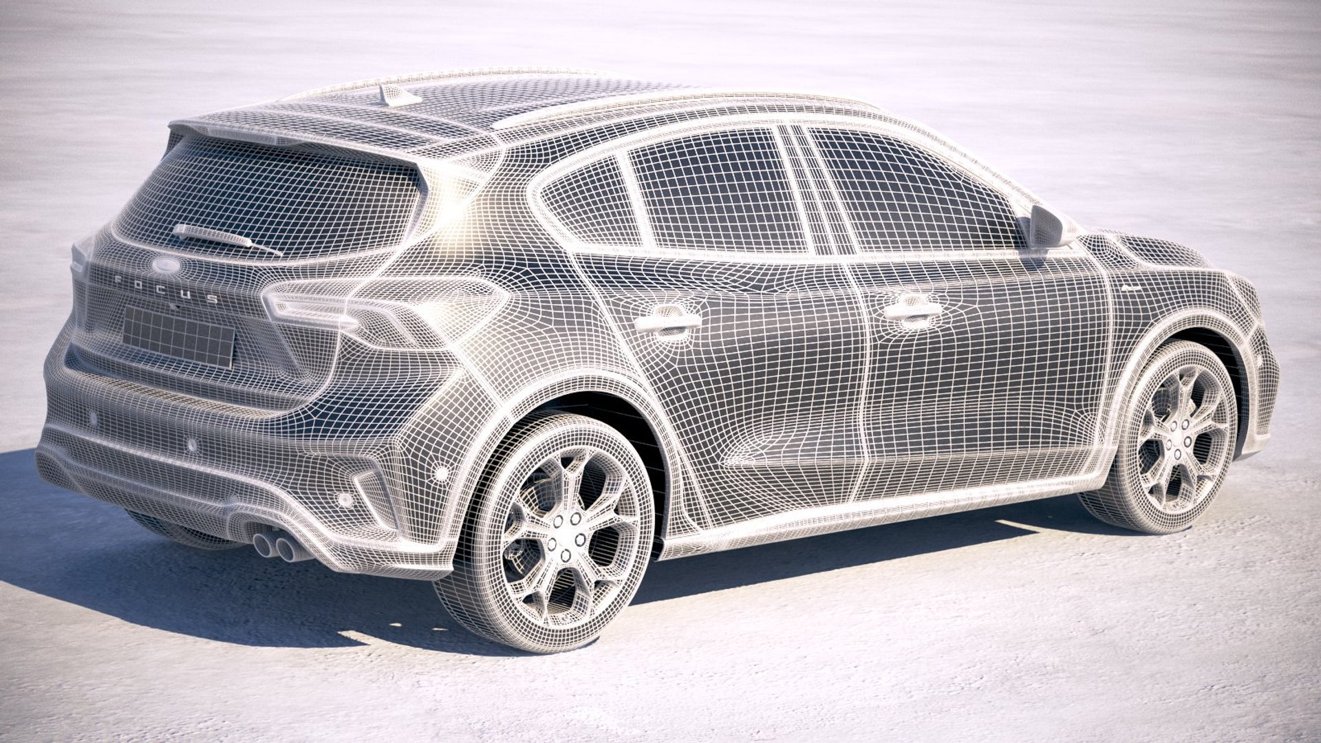 3D Focus Active 2019 Model - TurboSquid 1298907