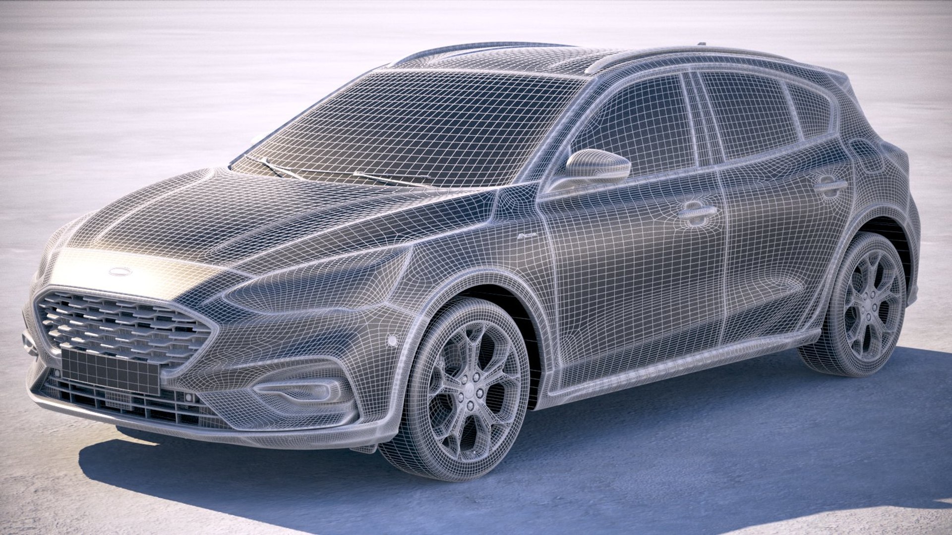 3D Focus Active 2019 Model - TurboSquid 1298907